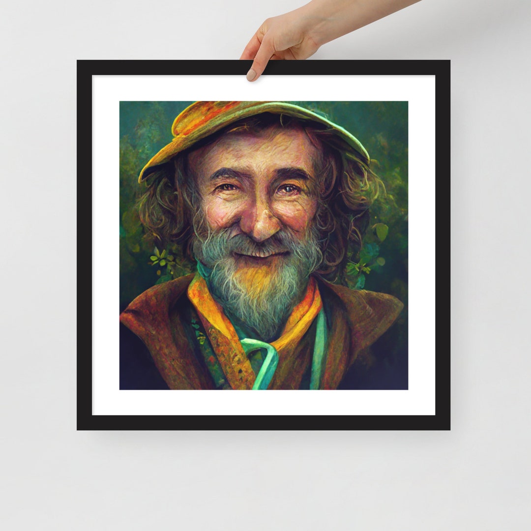 Framed Tom Bombadil Poster (from Lord of the Rings) - Etsy