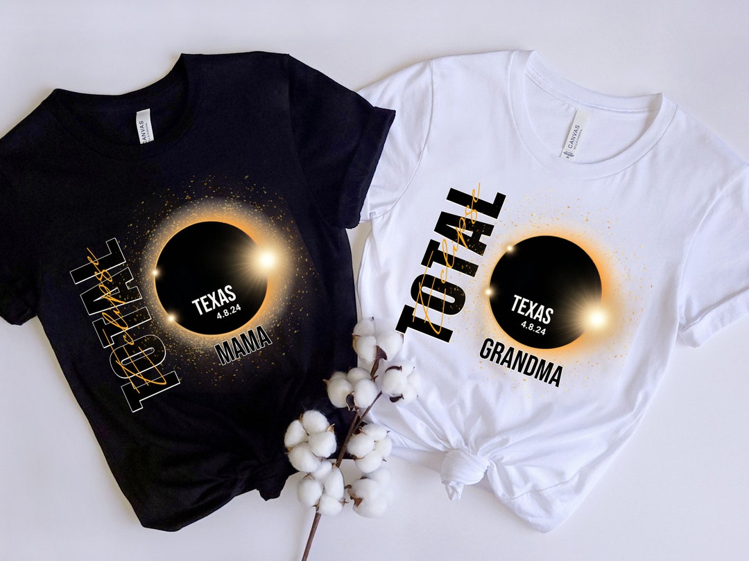 Custom Total Solar Eclipse April 2024 Shirt, America Totality Eclipse ...