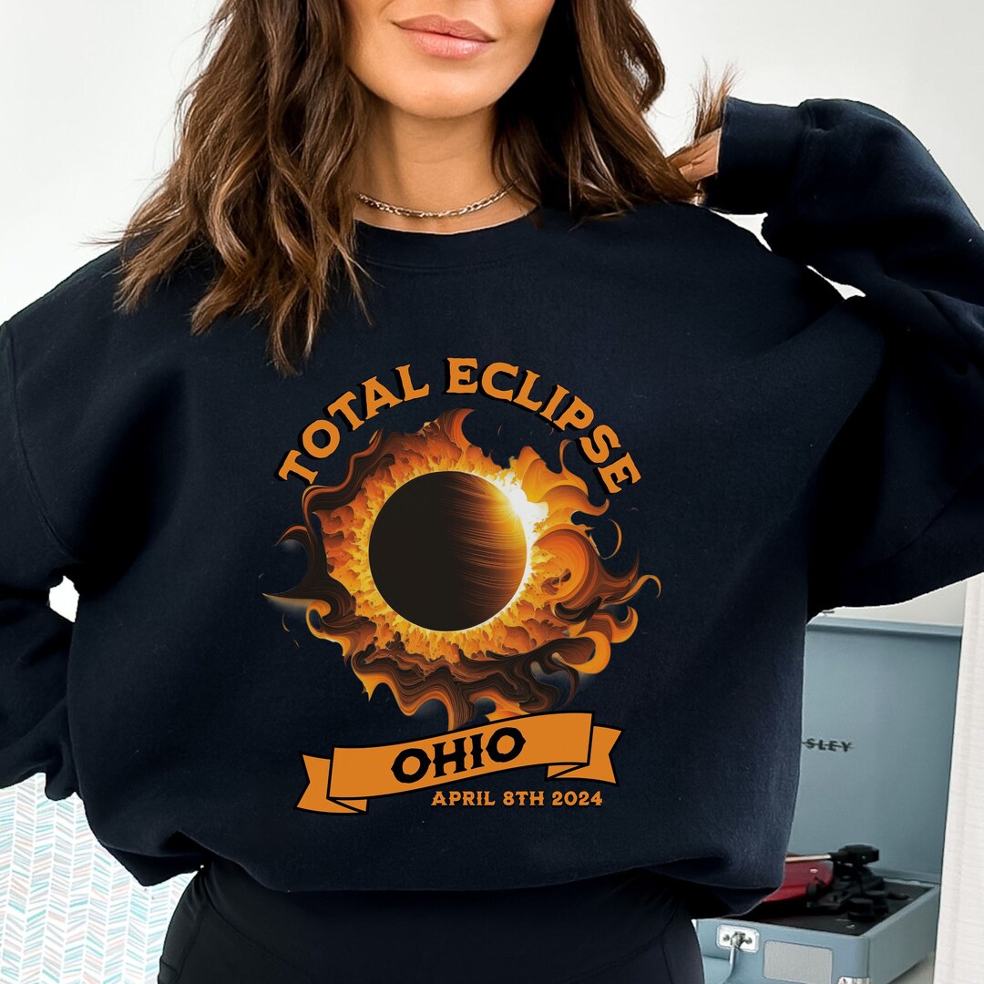 Personalized Total Solar Eclipse 2024 Shirt, Custom City State American ...