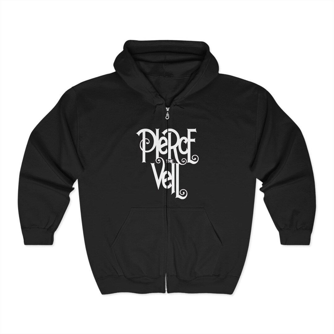 Pierce the Veil Band Selfish Machines Zip up Hoodie, Unisex Hooded ...