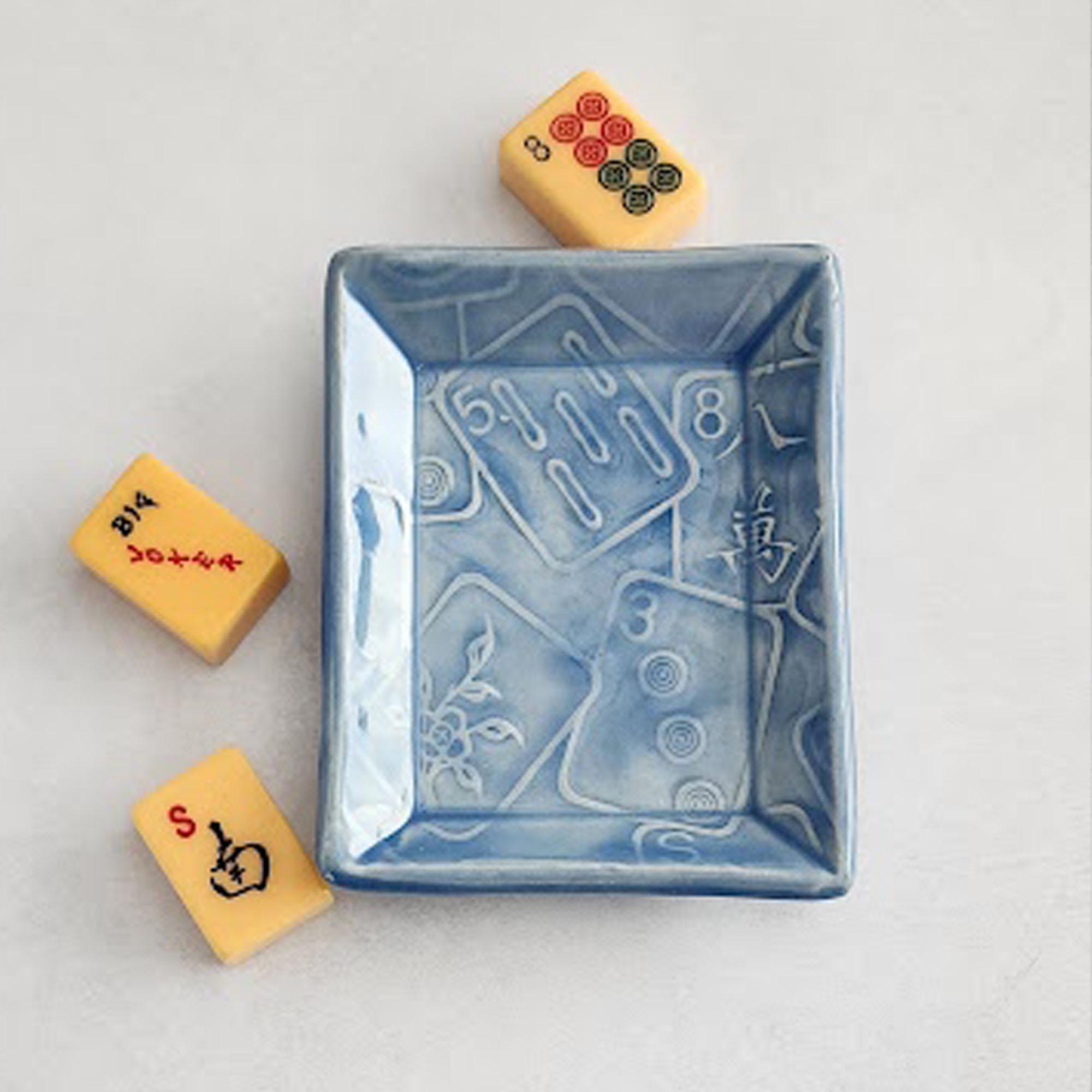 Mahjong Plates Small, Mahjong Gift, Mahjong Hostess Gift - Etsy