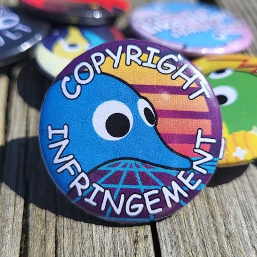 1 Worm on a String Pride Pins - Etsy