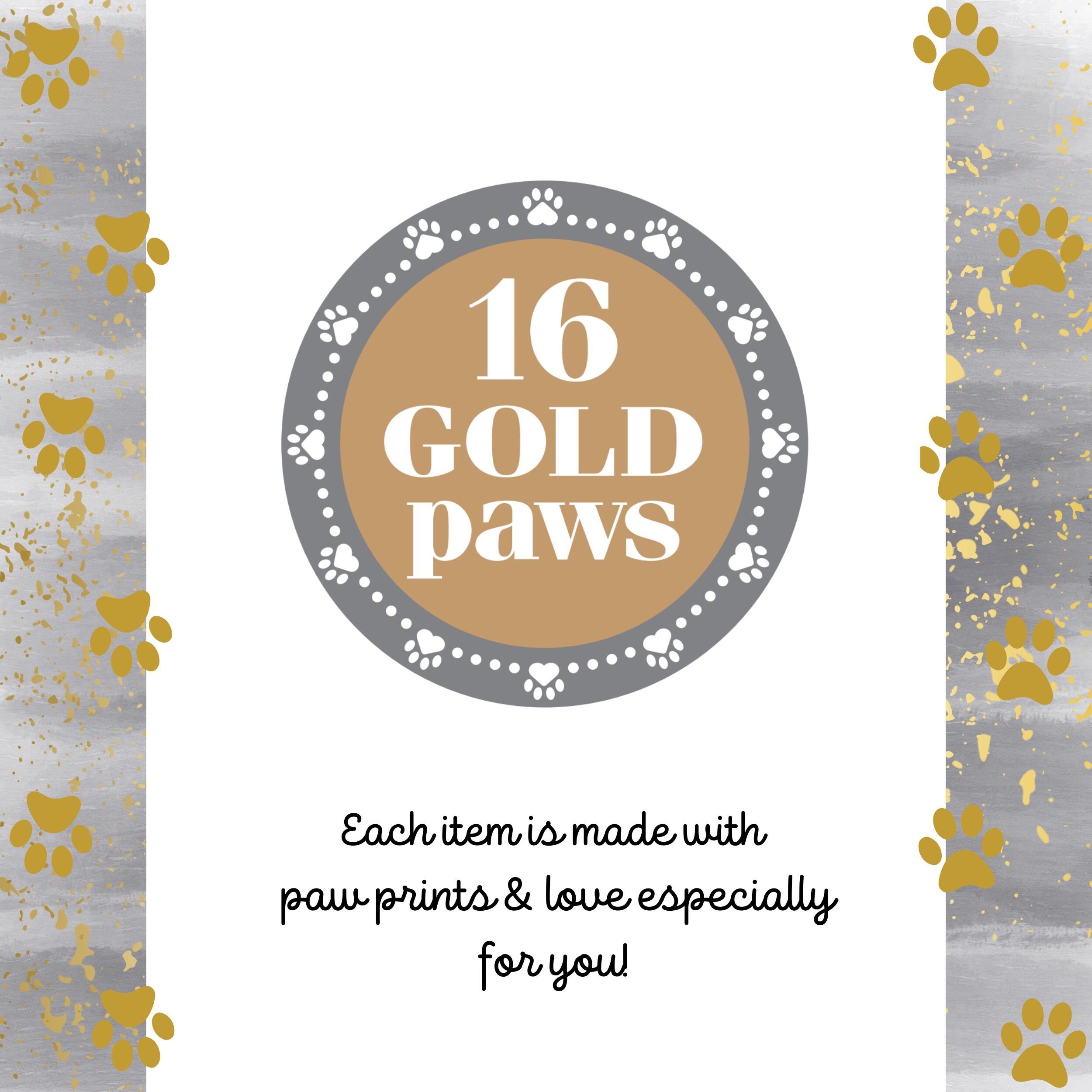 Paw Print Ring Jewelry for Pet Lovers, Pet Portraits Gift, Stacking ...