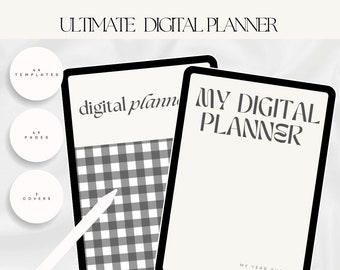 Ultimate Minimalist Digital Notebook for Goodnotes, Notability, Dot ...