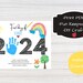 First Day of School Handprint Art, Kindergarten Preschool Handprint ...