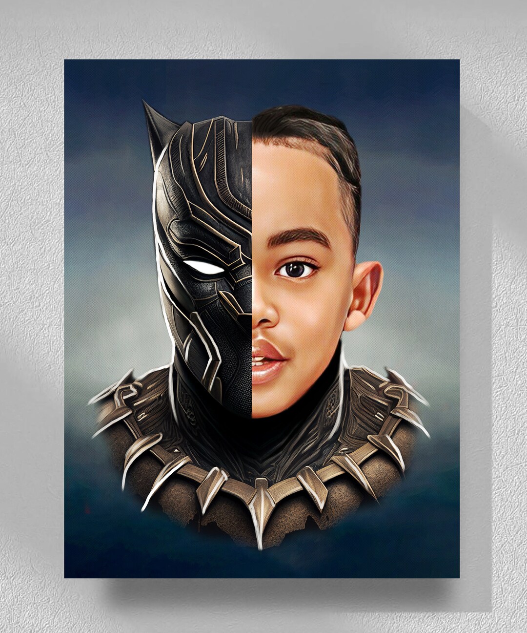 Superhero Portrait Posters or Canvases as a Funny Lover Gift - Etsy