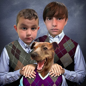 Step Brothers Family Portrait | Funny Portrait | Family Gift Ideas ...