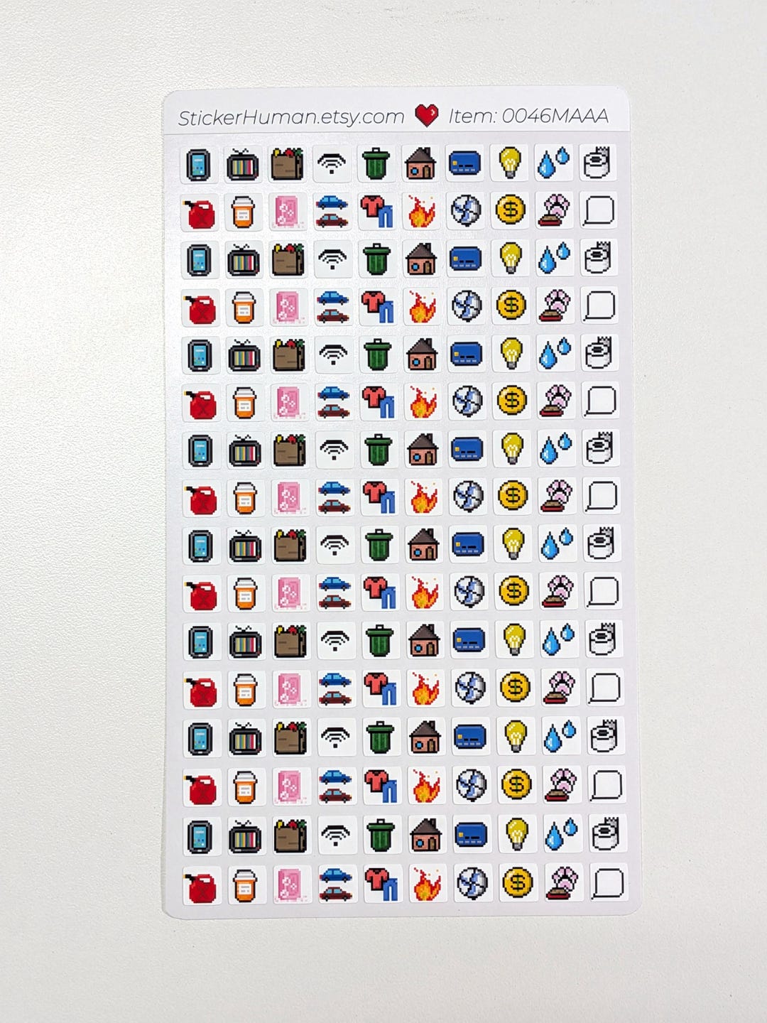 Bill Stickers / Pixel Art / Reminders / Journals / Notebooks ...
