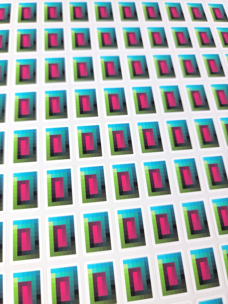 143 Unique Original Pixel Art Stickers Planner Journal - Etsy