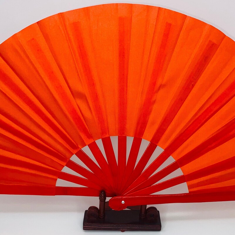Red Fan - Etsy