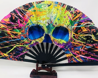 Skeleton With Fan - Etsy