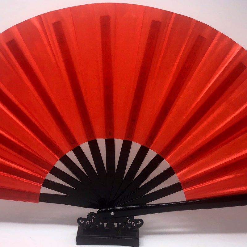 Red Fan - Etsy