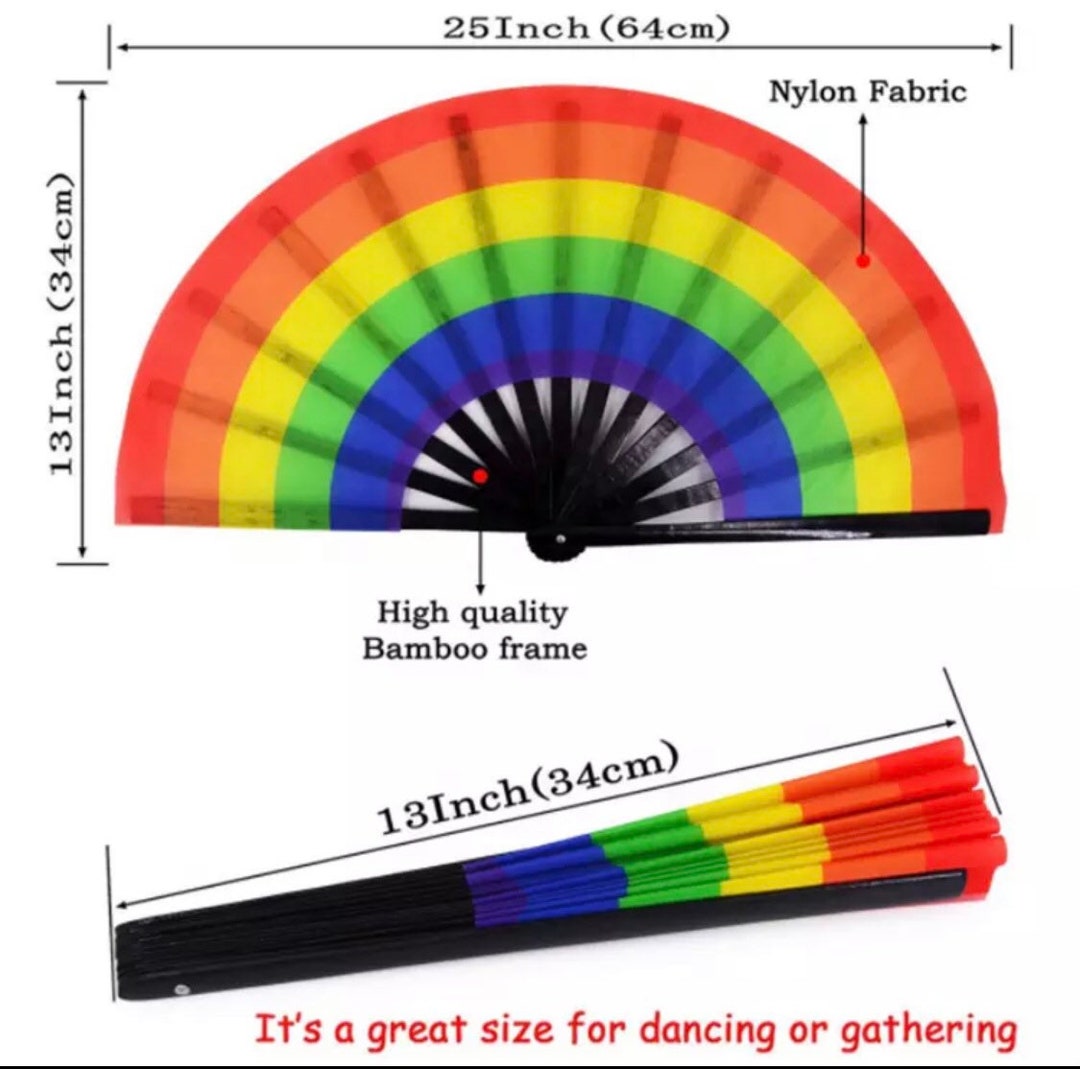 Create Your Masterpiece: Personalized Custom Bamboo Fans Await/custom ...