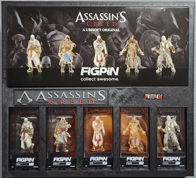 Figpin Limited Edition Box Set Wall Displays (sleeveless and Soft ...