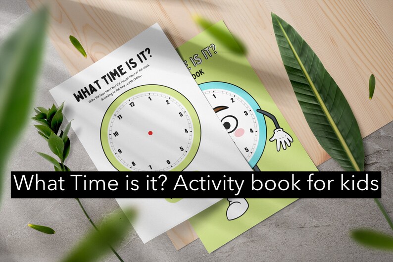 What Time is It, 1st Grade Book what Time is It Learn Time Analog Clock ...