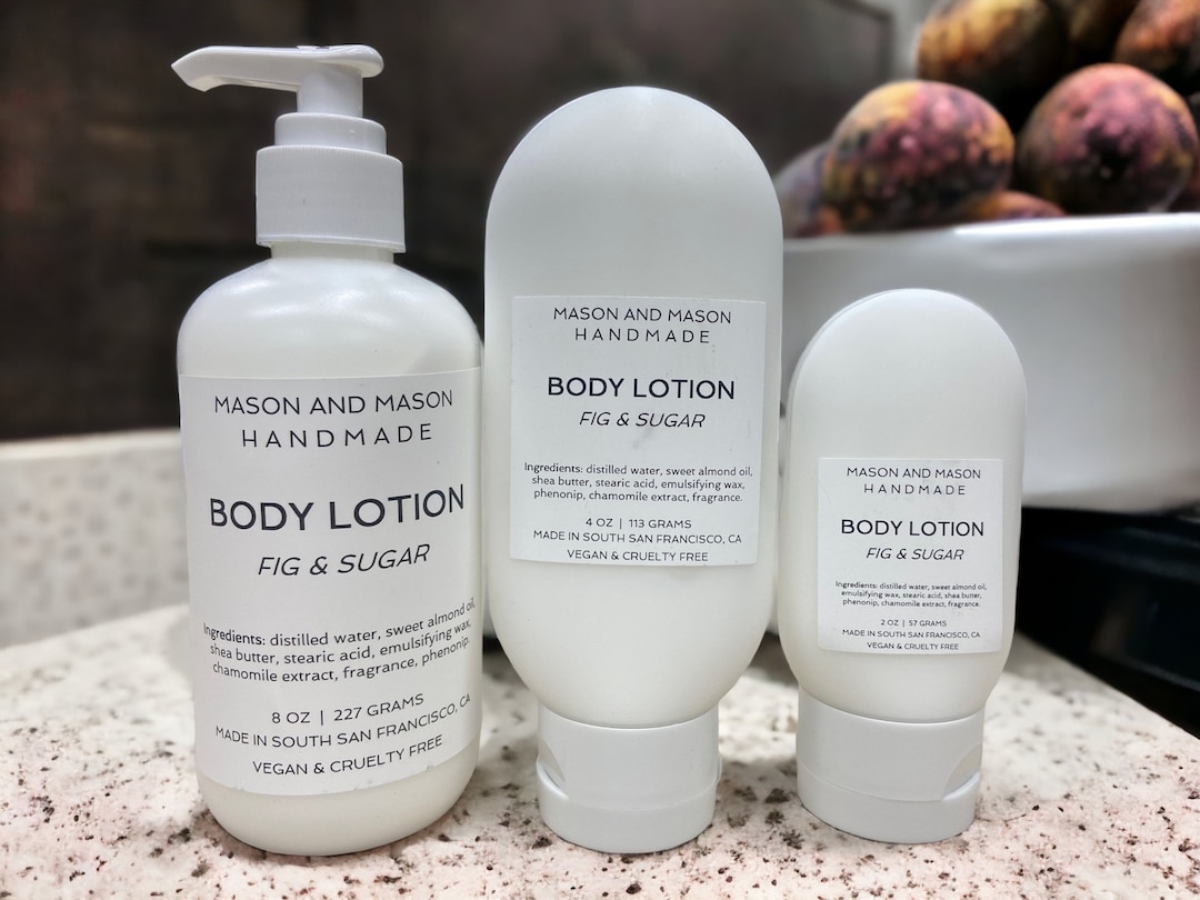 Fig & Sugar Body Lotion, Multiple Sizes - Etsy