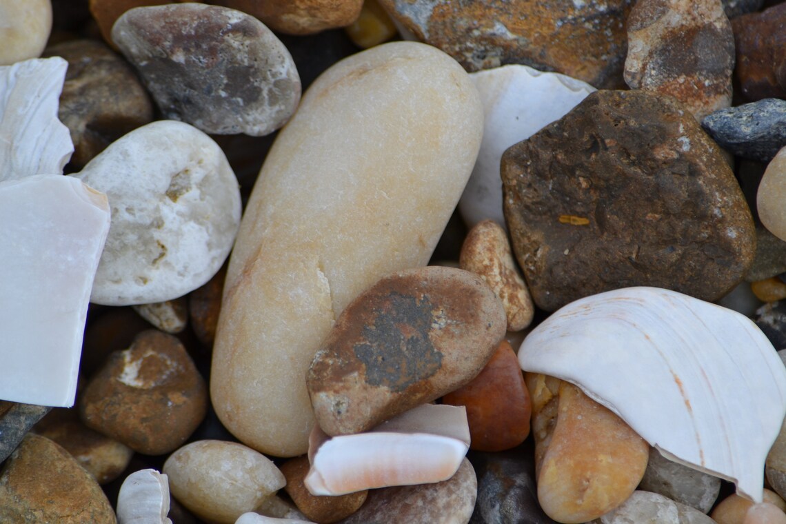 Beach Stones Indian River Inlet Beach Bethany Beach DE - Etsy