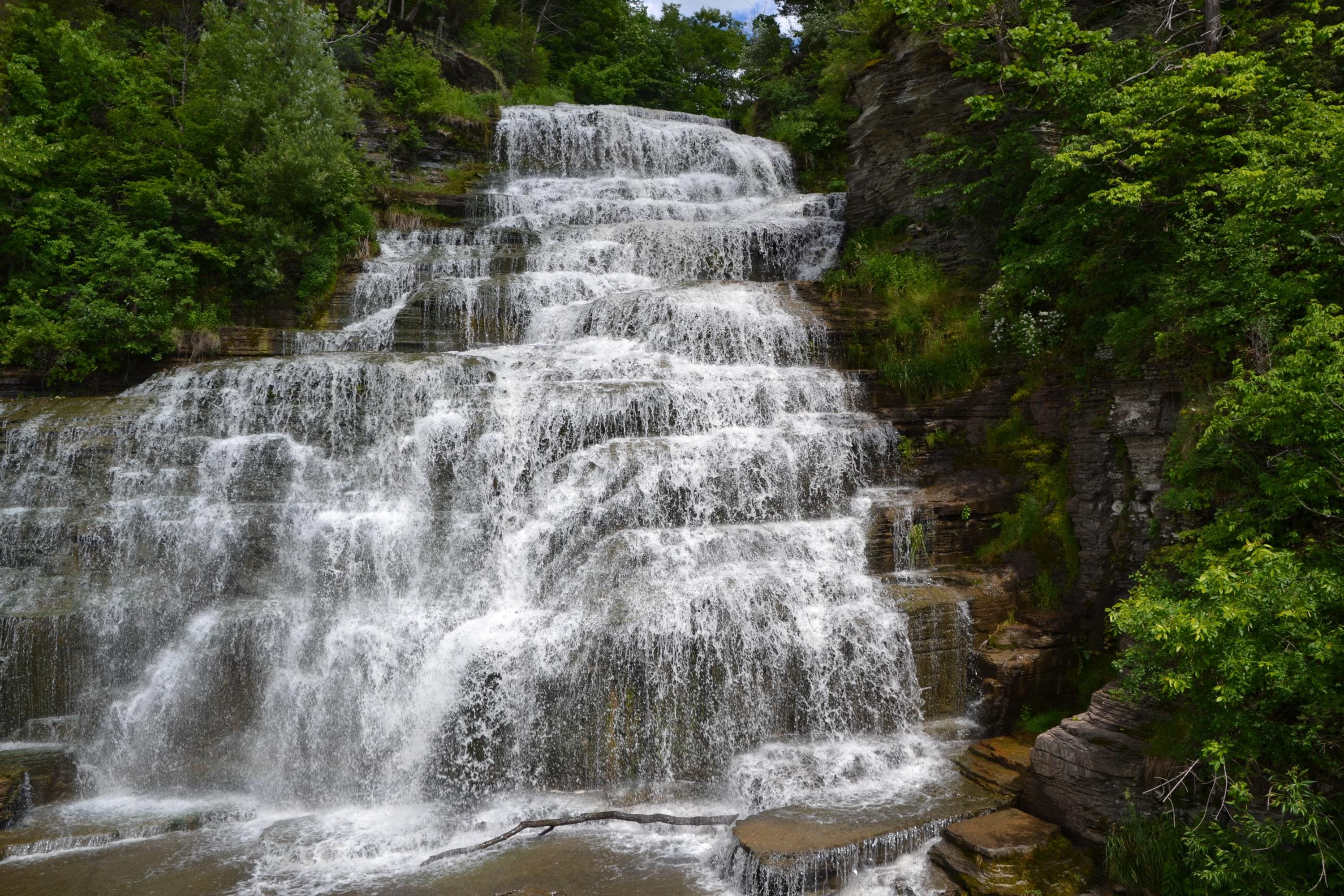 Hector Falls, Watkins Glen NY, Waterfall, Photograph, Print - Etsy