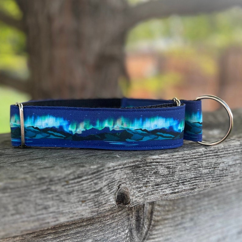 The Northern Lights Collar ~ Mountain Dog Collar ~ Slip Style Dog ...
