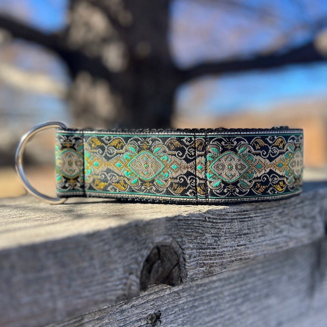 The Seafoam Dog Collar ~ 2 Inch Dog Collar ~ Turqoise Dog Collar ...