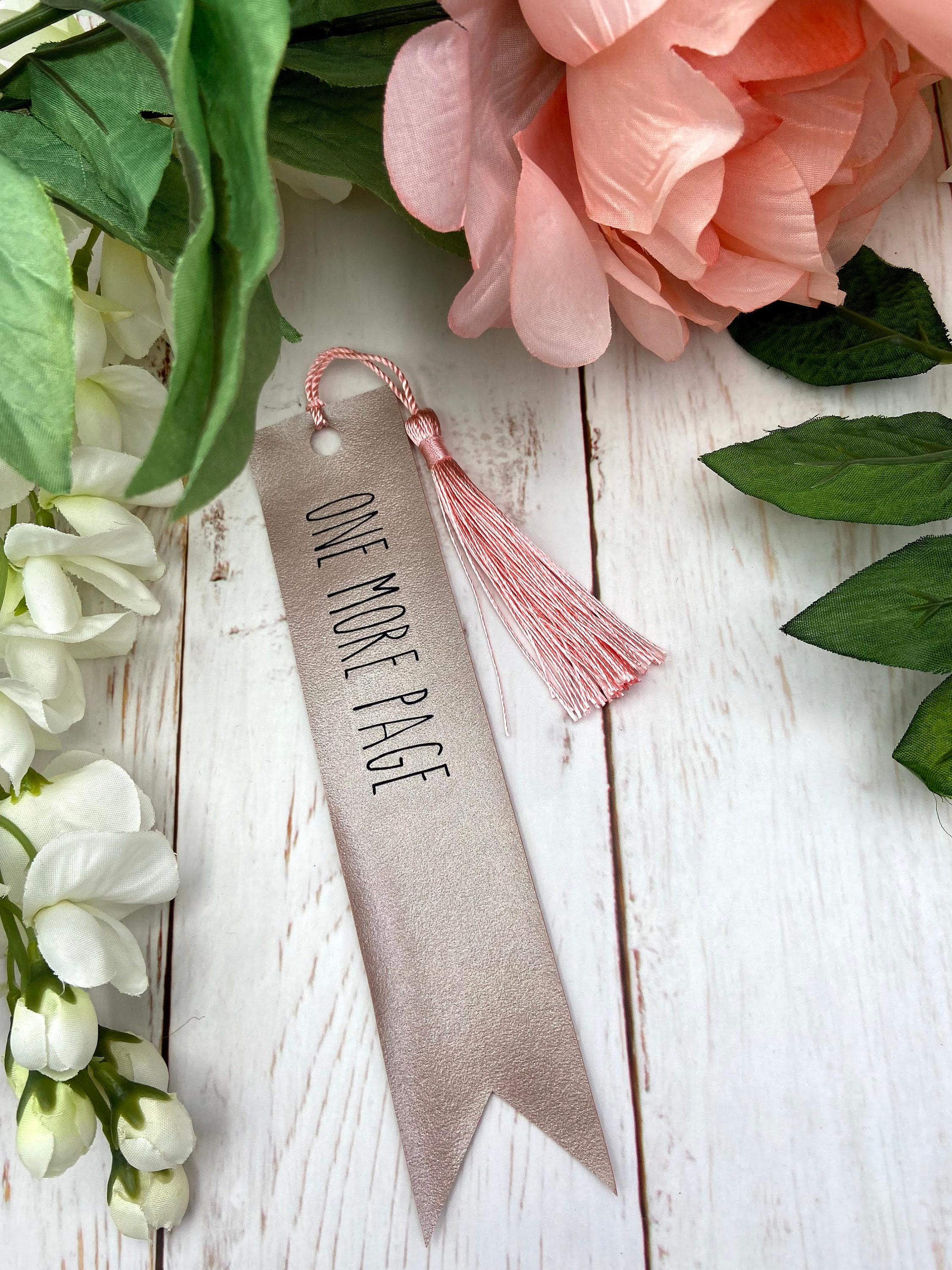 FIRE SALE CLEARANCE - Faux Leather Bookmarks With Tassels, Classic ...