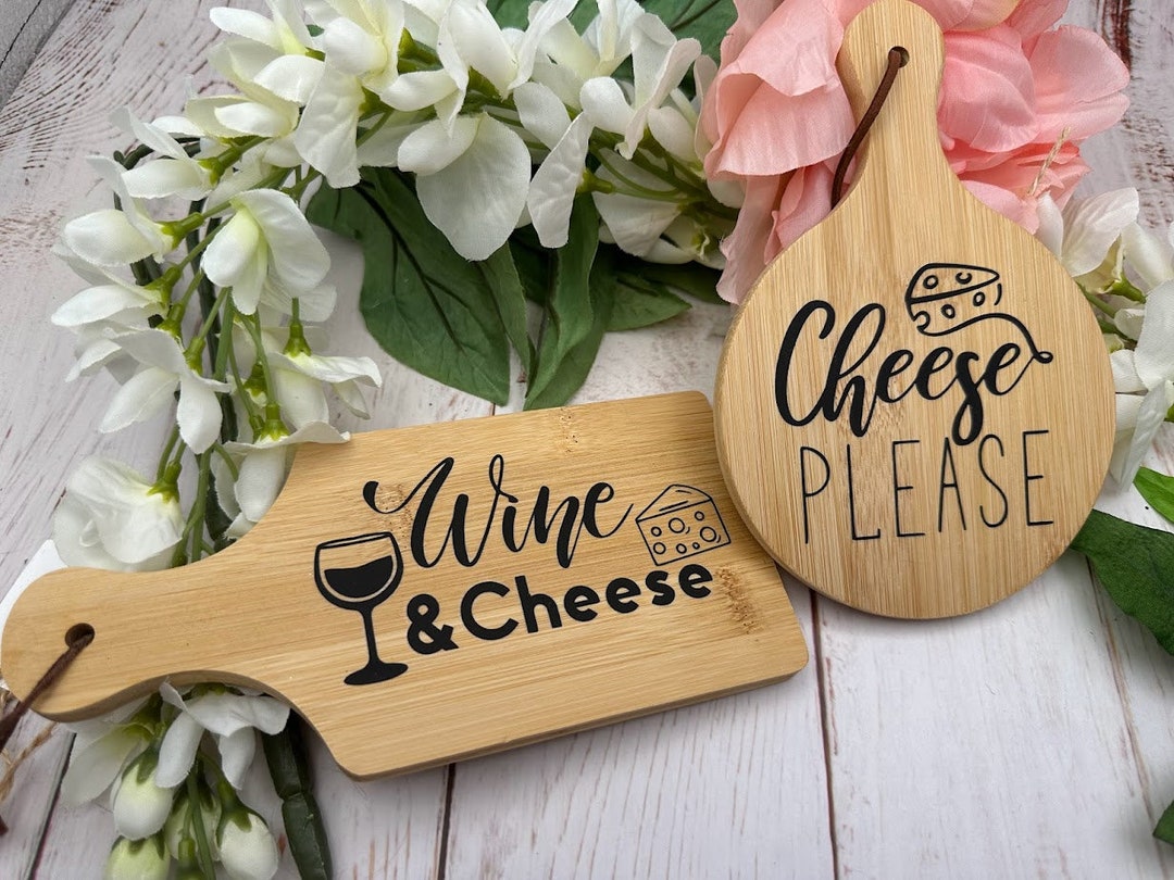 Personal Charcuterie Cheese Boards / Individual Cheese Board / Wine and ...