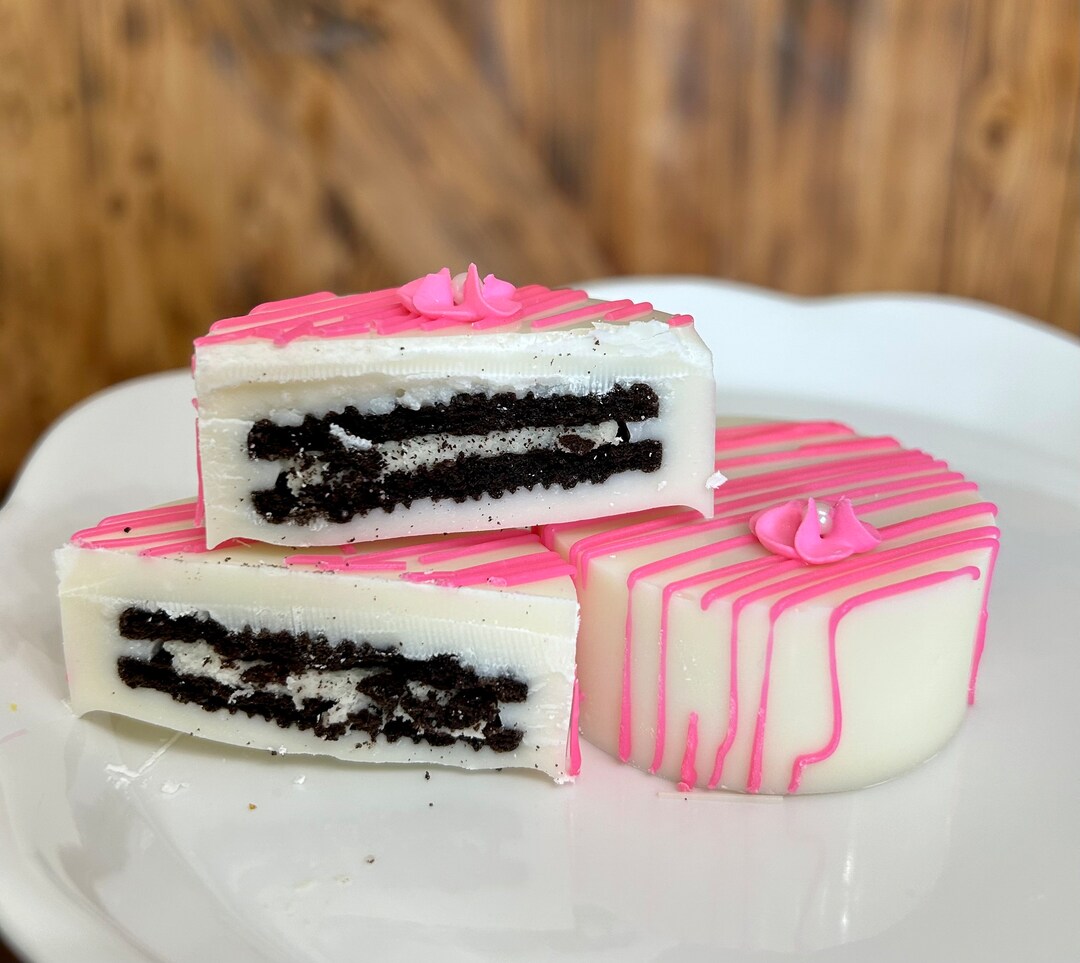 Chocolate Covered Oreos Flower Chocolate Covered Oreos Pink Chocolate ...