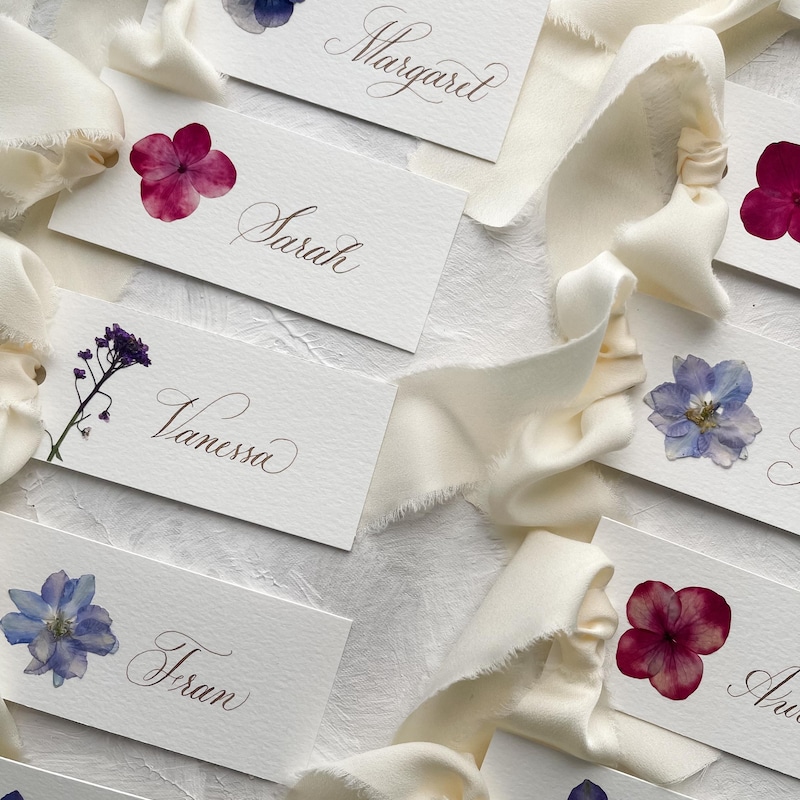 Flower Place Setting - Etsy