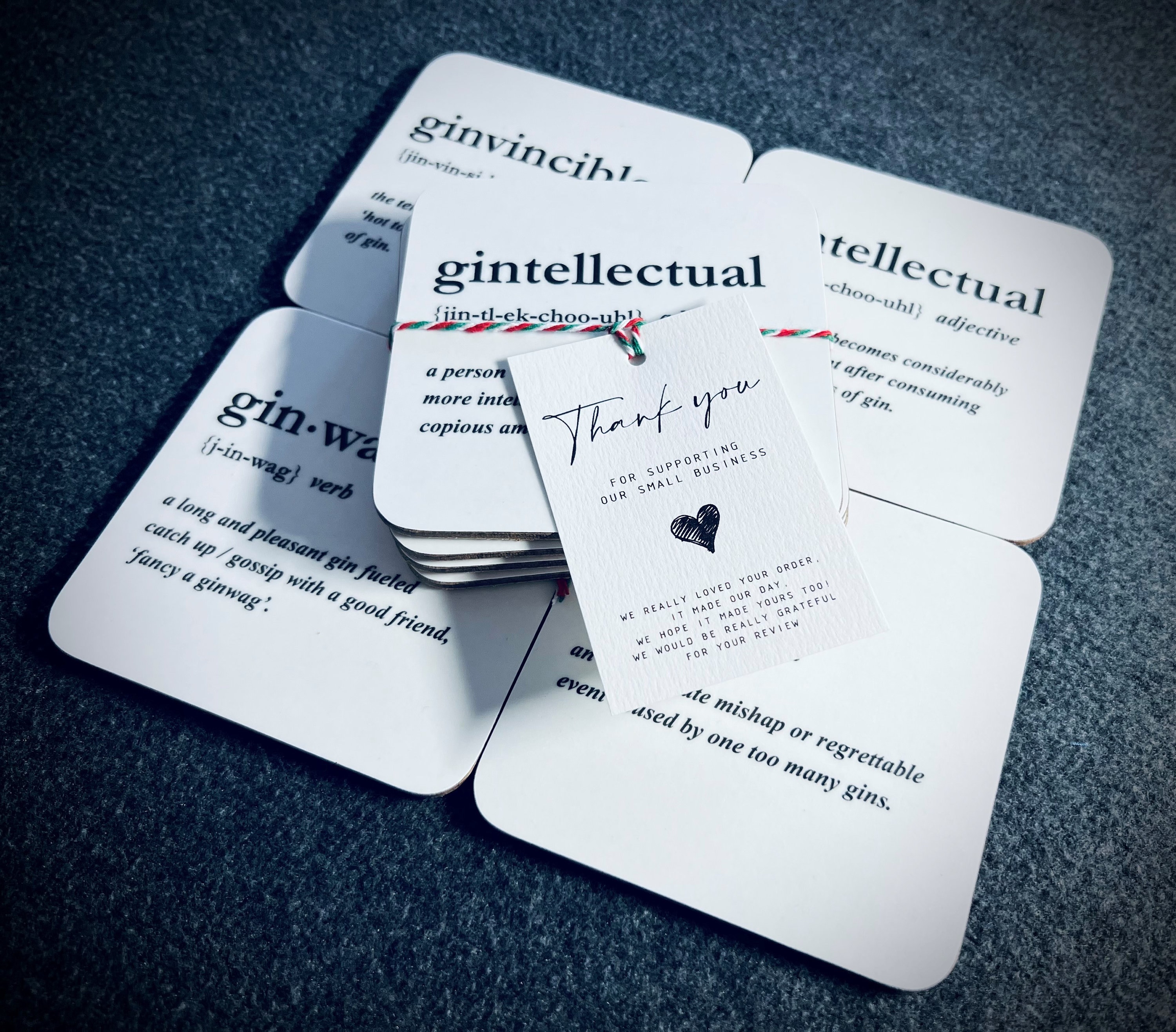 Gin Coasters Gin Table Coasters, Coffee Coaster, Tea Coaster, Drinks ...