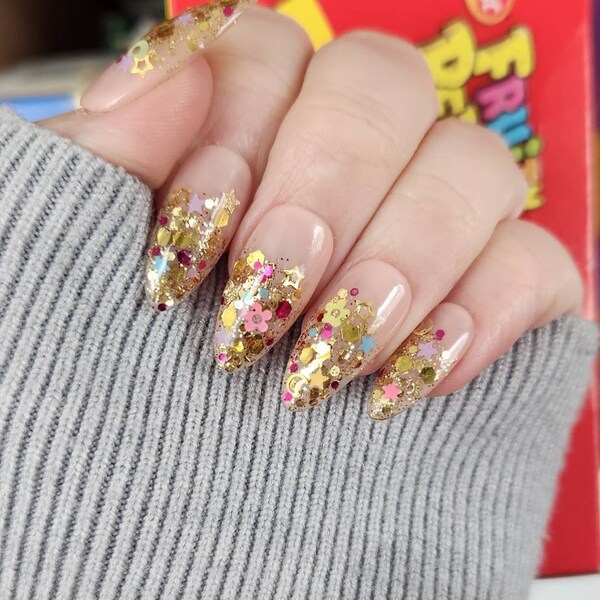 Fun Acrylic Nails - Etsy