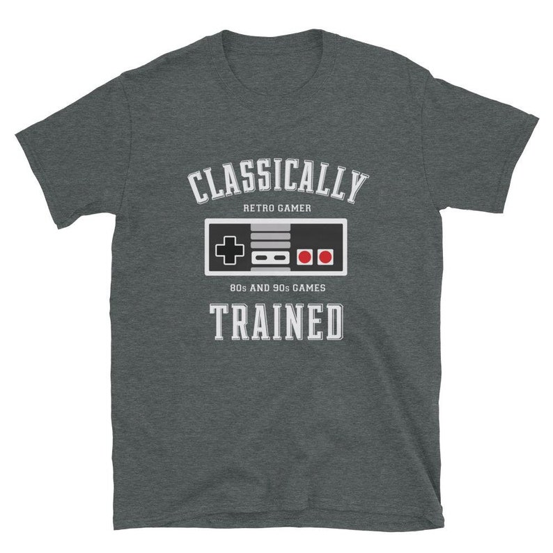 Classically Trained 8-bit NES | 16-bit SNES | Retro Gaming Tshirts ...