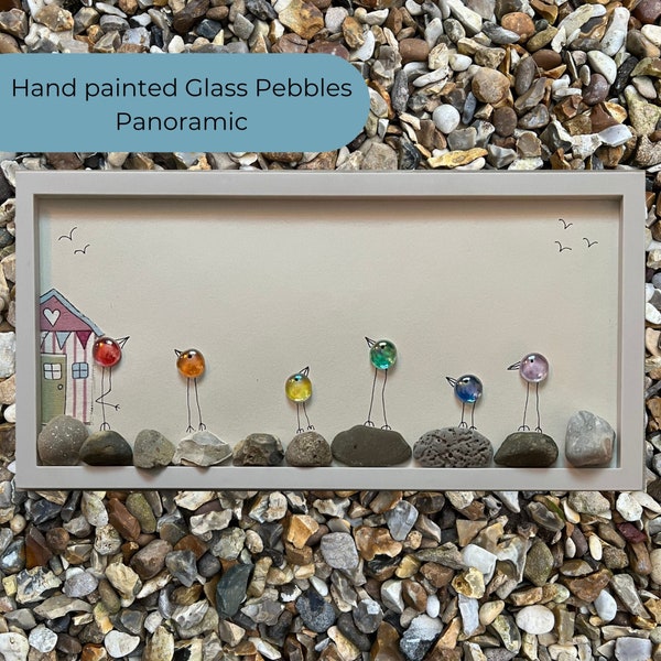 Bird Pebble Art - Etsy