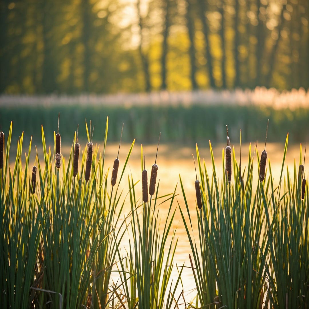 Bull Rush Cattails Pond Plants Typha Latifolia 100+ SEEDS USA Seller - Etsy