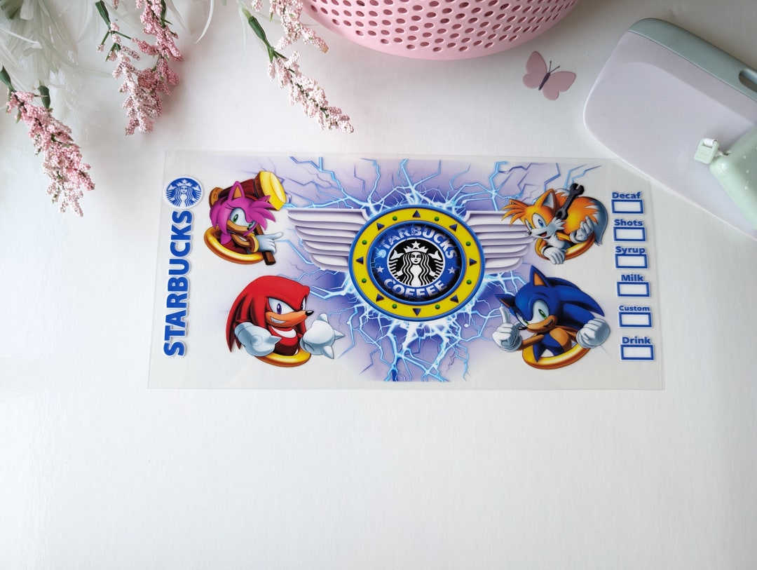 Sonic UV DTF Double Print Adhesive Wrap Premium Uv DTF Wrap 16oz Cups ...