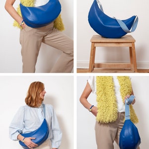 Half Moon Bag | Digitales Schnittmuster Für Eine Tasche in 2 Größen Inkl. Ausführlicher ...