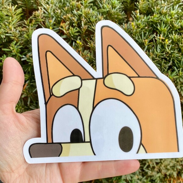 Bluey Window Decal - Etsy