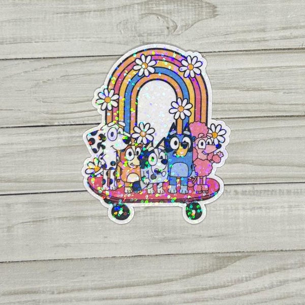 Bluey Stickers - Etsy