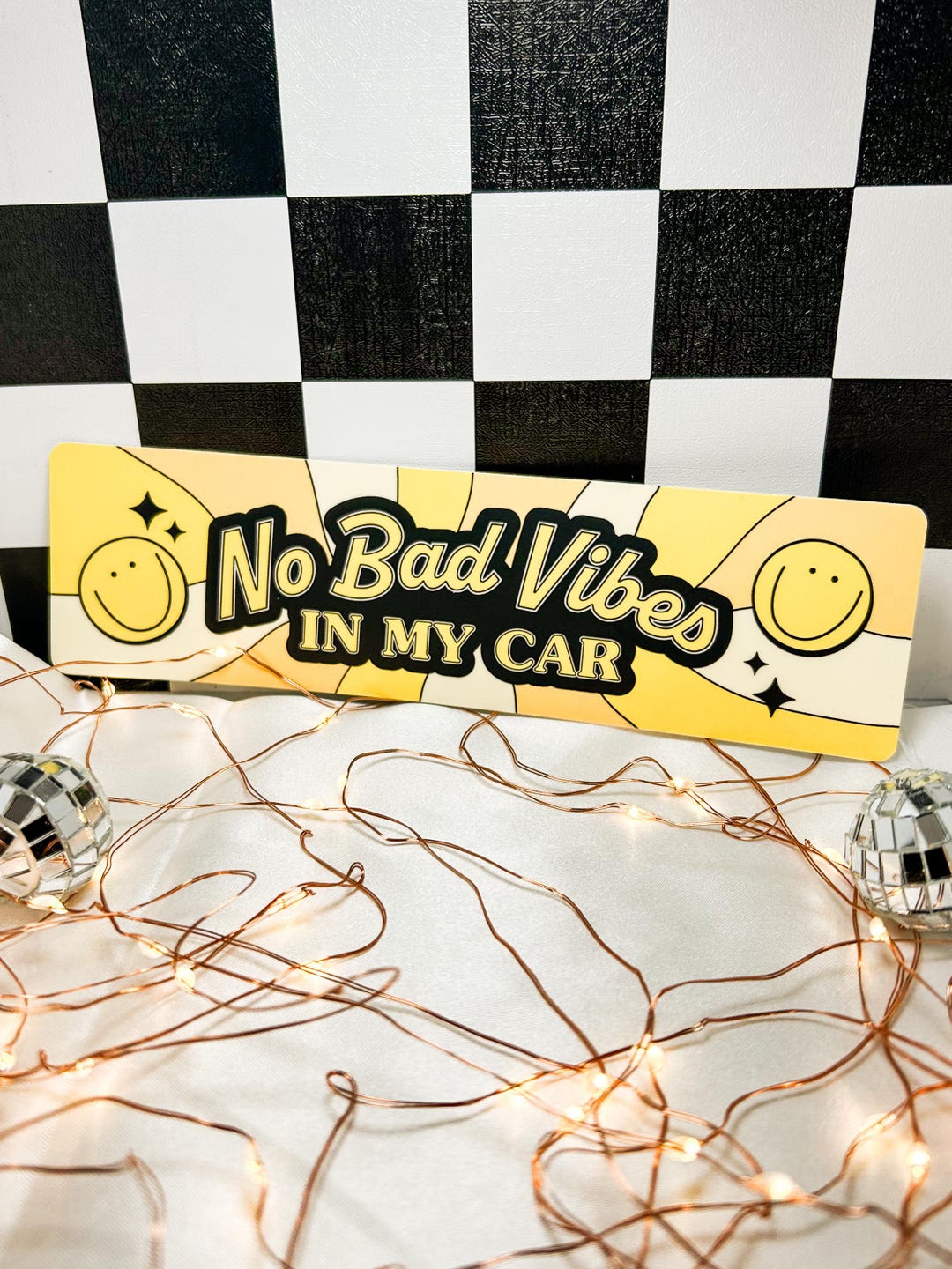 No Bad Vibes Bumper Sticker for Cars, Suv’s, and Trucks - Etsy