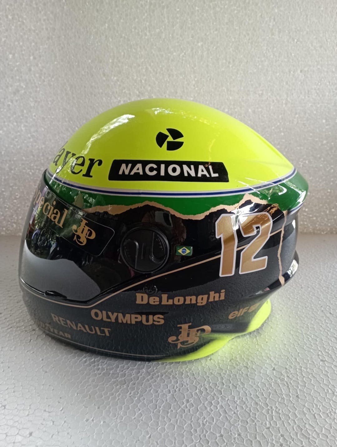 Ayrton Senna 1986 JPS Homage Unique Design - Etsy