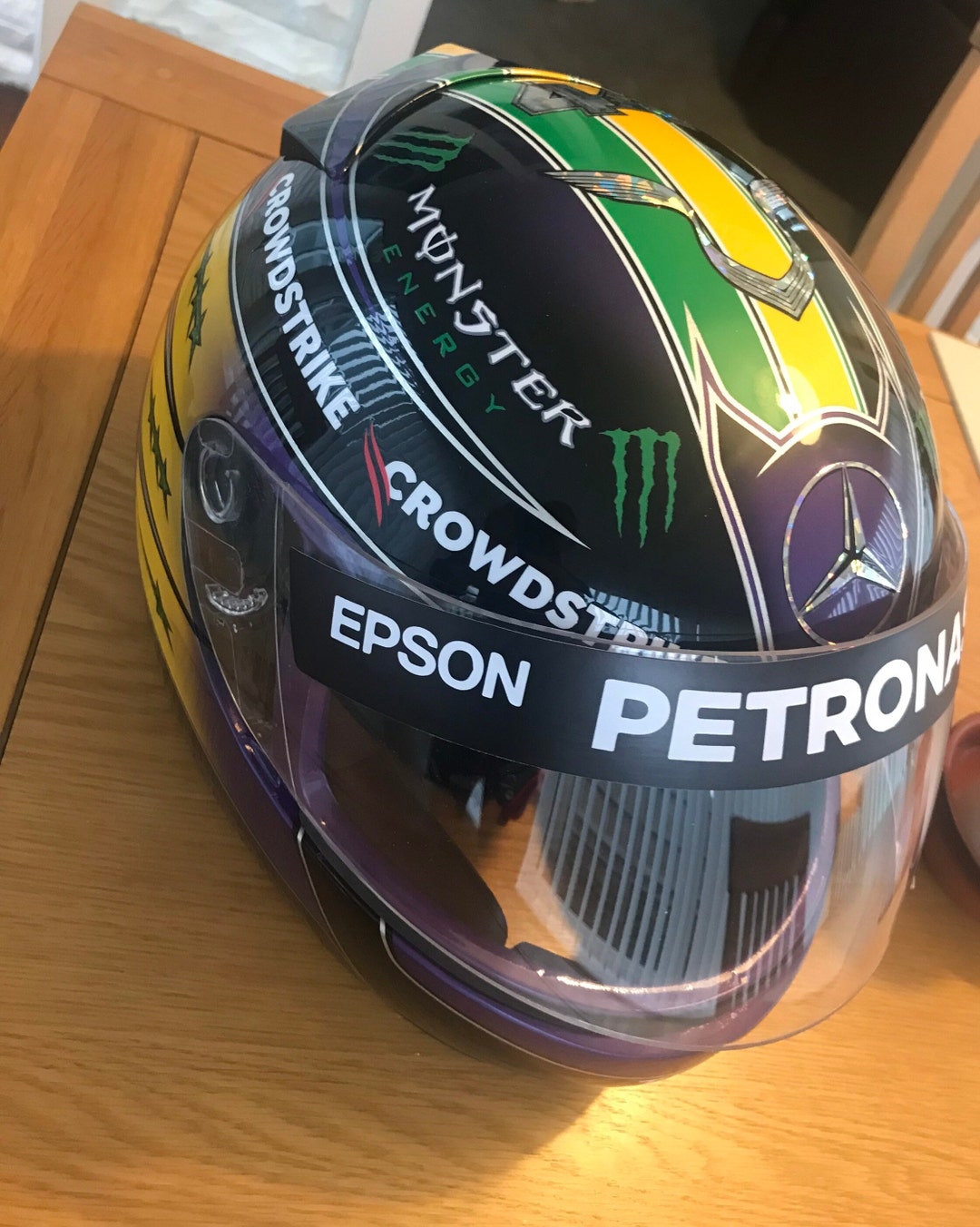 Lewis Hamilton Brazil 2021 Full Scale stunning - Etsy