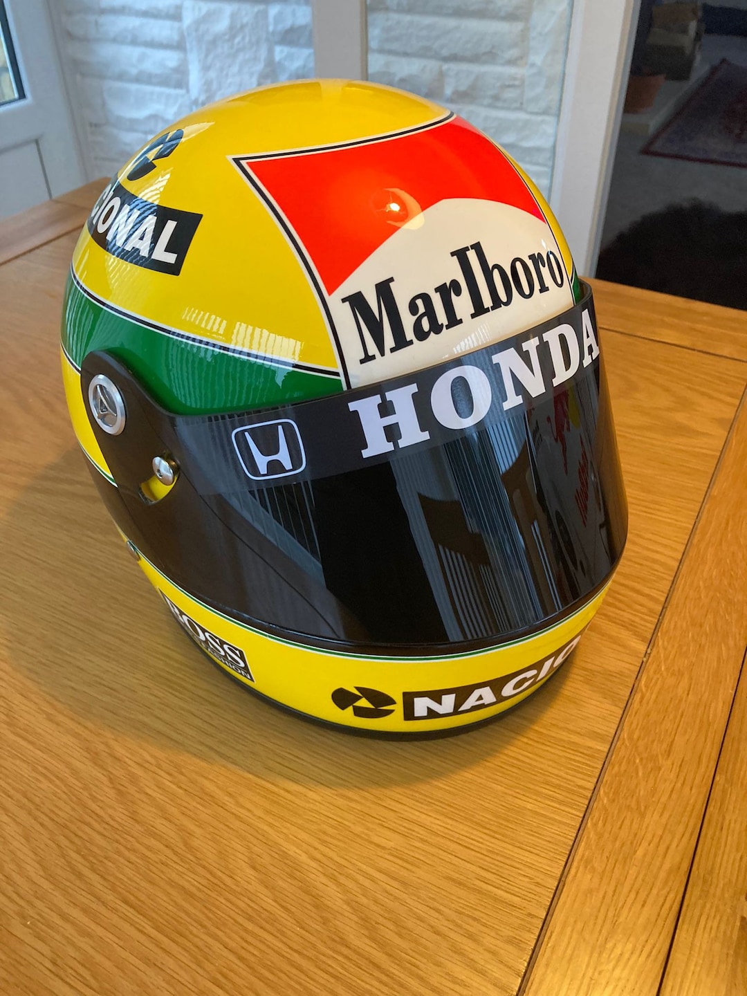 Ayrton Senna 1988 Dark Visor Edition With Senna Figure 1/12 and ...