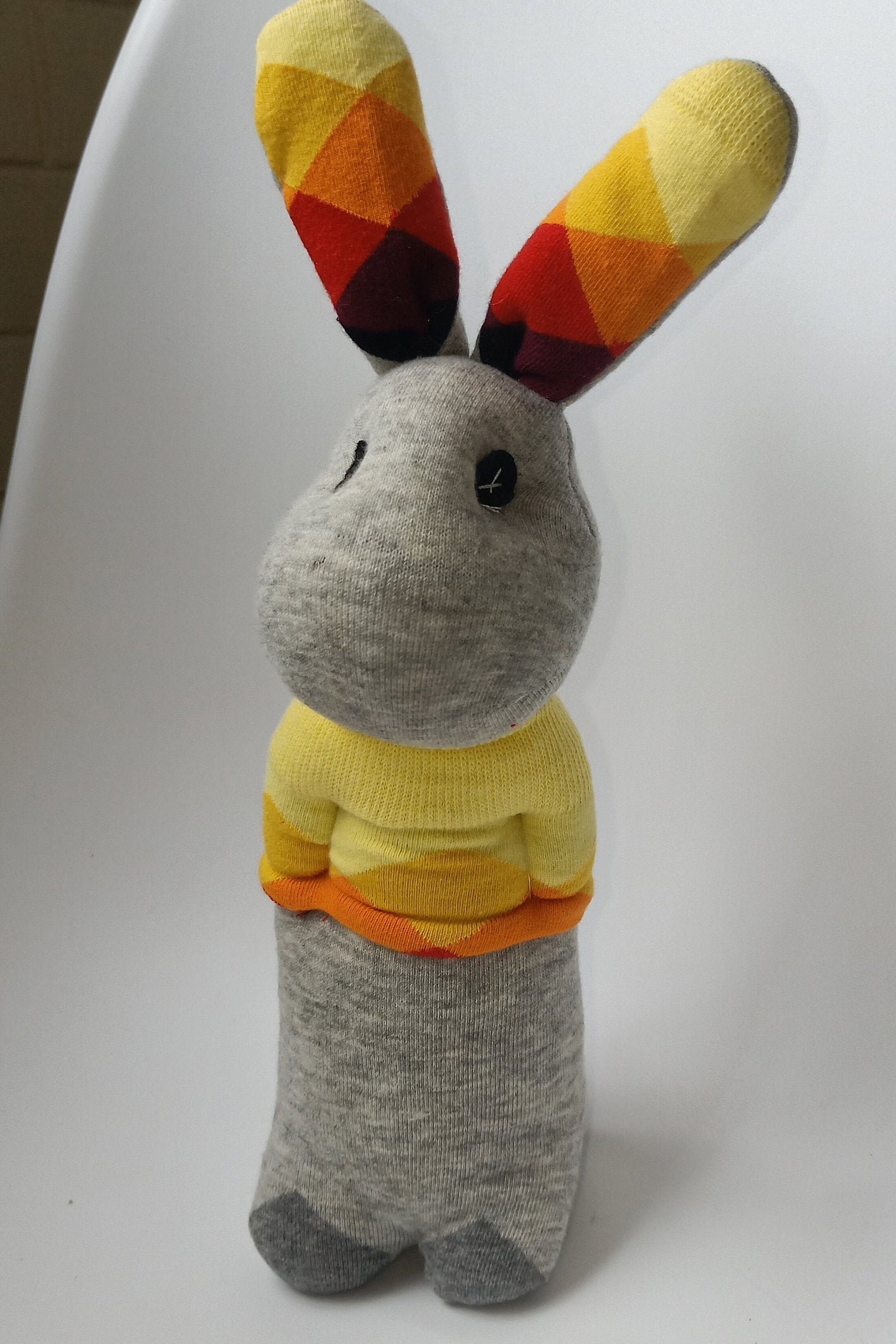 Handmade Sock Animal Monkey Soft Toy - Art & Craft Sock Puppet - Etsy