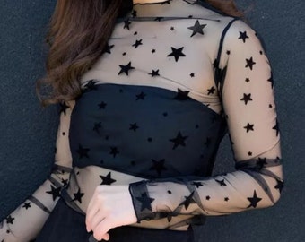 Sheer Cute Top - Etsy