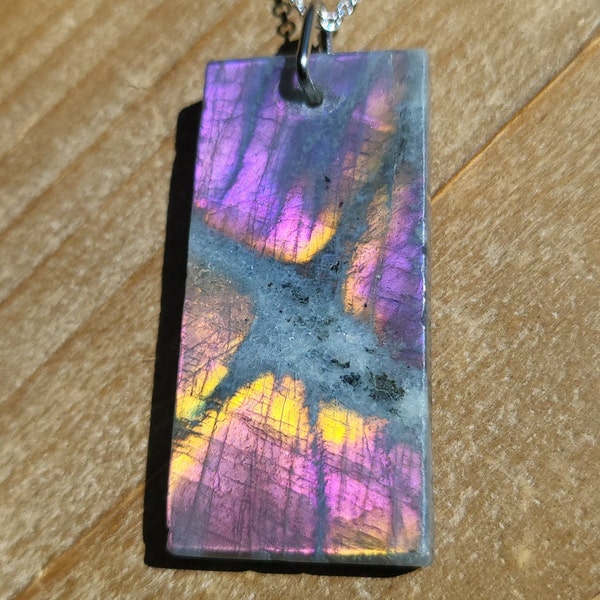 Labradorite Necklace - Etsy