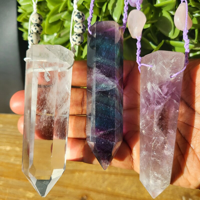 Crystal Necklace - Etsy