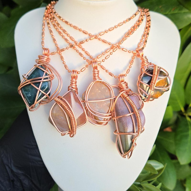 Rock Crystal Necklace - Etsy