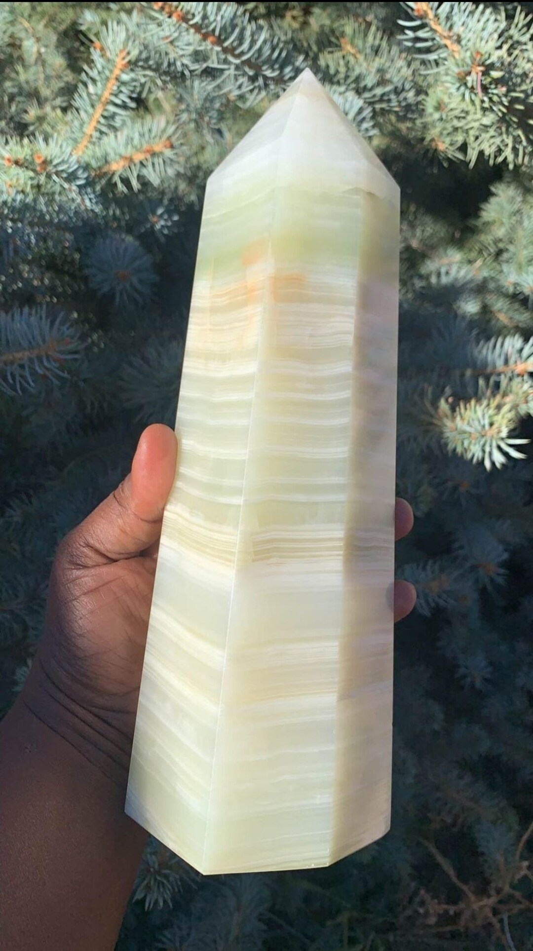 6lbs 6oz Afghan Jade Tower, Mineral Specimen, Healing Crystal, Jade ...