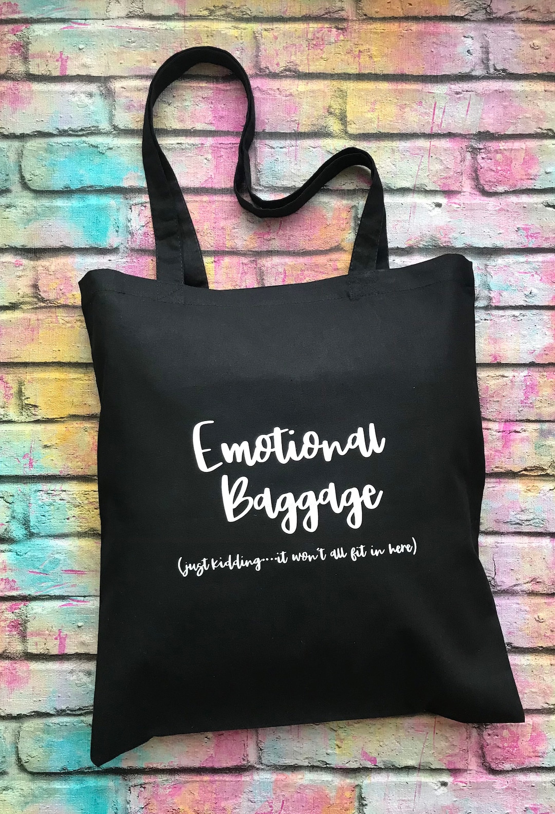 Sac shopping Emotional Baggage Sac shopping long manche sac ...