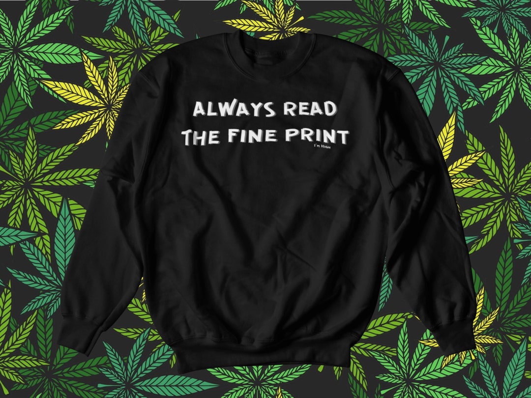 Weed Sweatshirt - Cannabis Sweater, Marijuana Sweatshirt, 420 Sweater, Hemp Sweater, Fleece ...