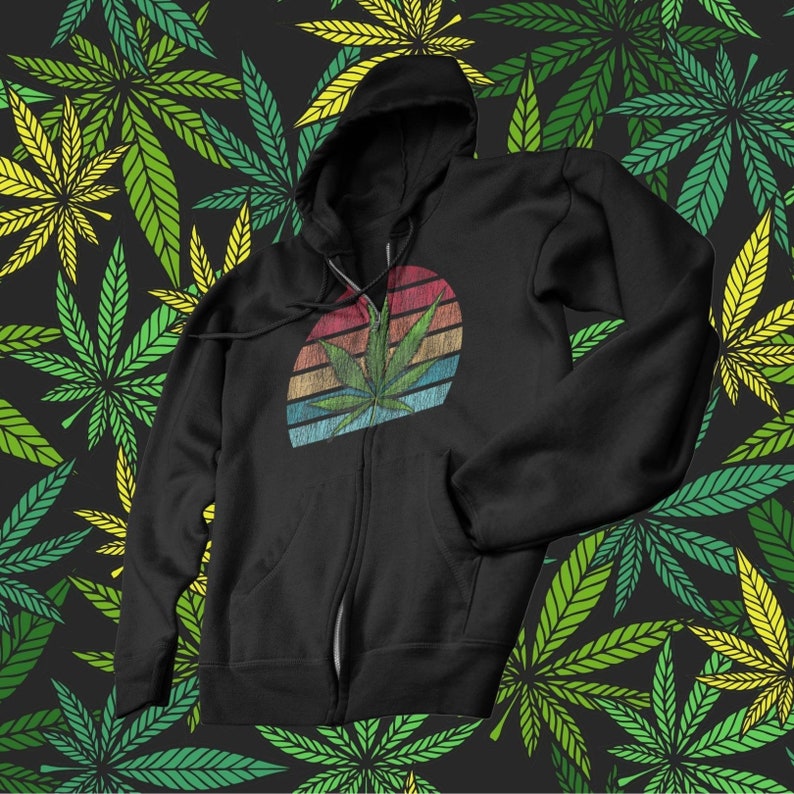 Weed Hoodie Cannabis Hoodie, Marijuana Hoodie, 420 Sweatshirt, Cheech and Chong, Mac Miller ...